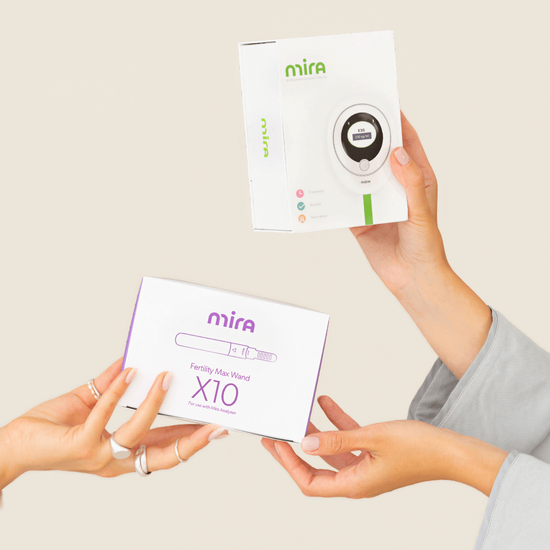 Mira Starter Kit Fertility Device + 10 Max Wands | Mira Fertility Shop